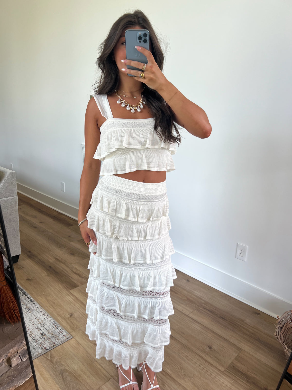Share A Toast Ruffle Set – Shop The Muse