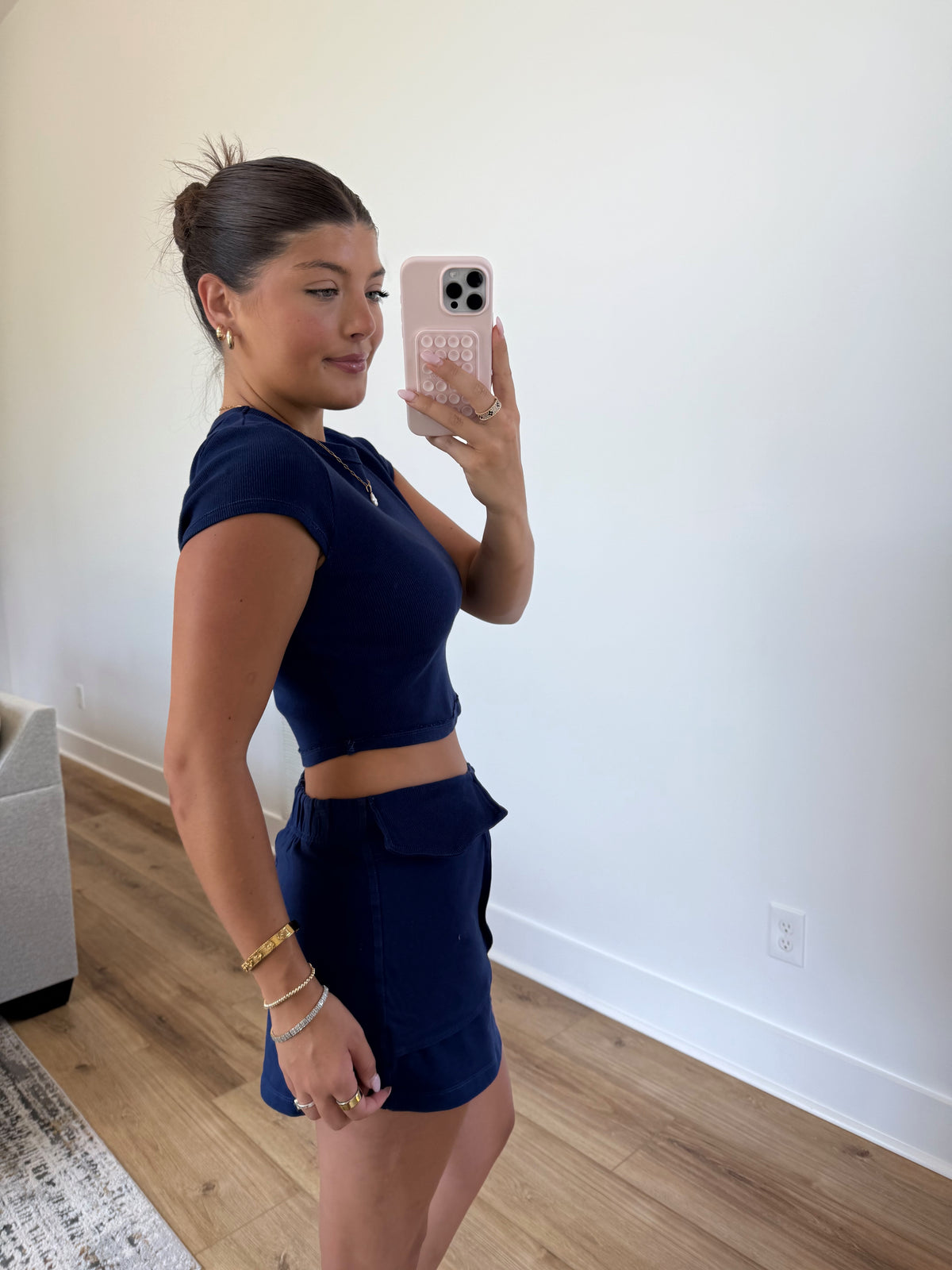 Muse On The Move Skort Set (Deep Blue) – Shop The Muse