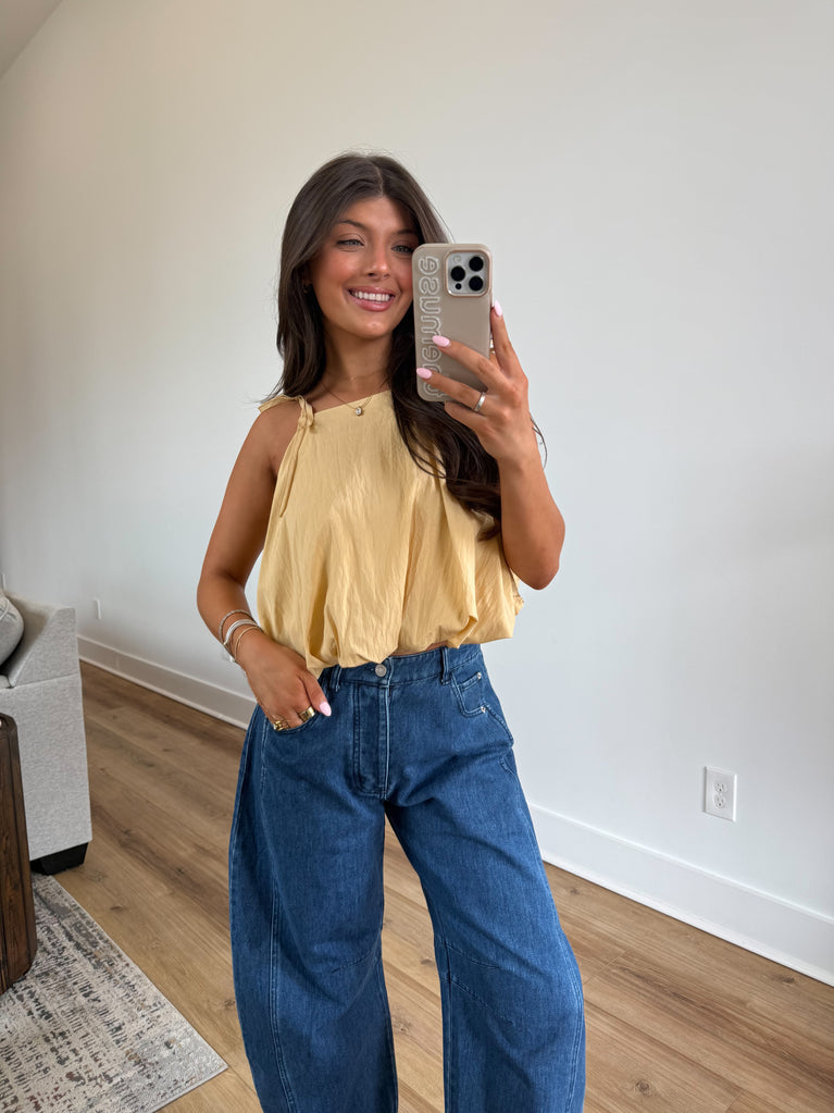The Willa Top (Tan) – Shop The Muse